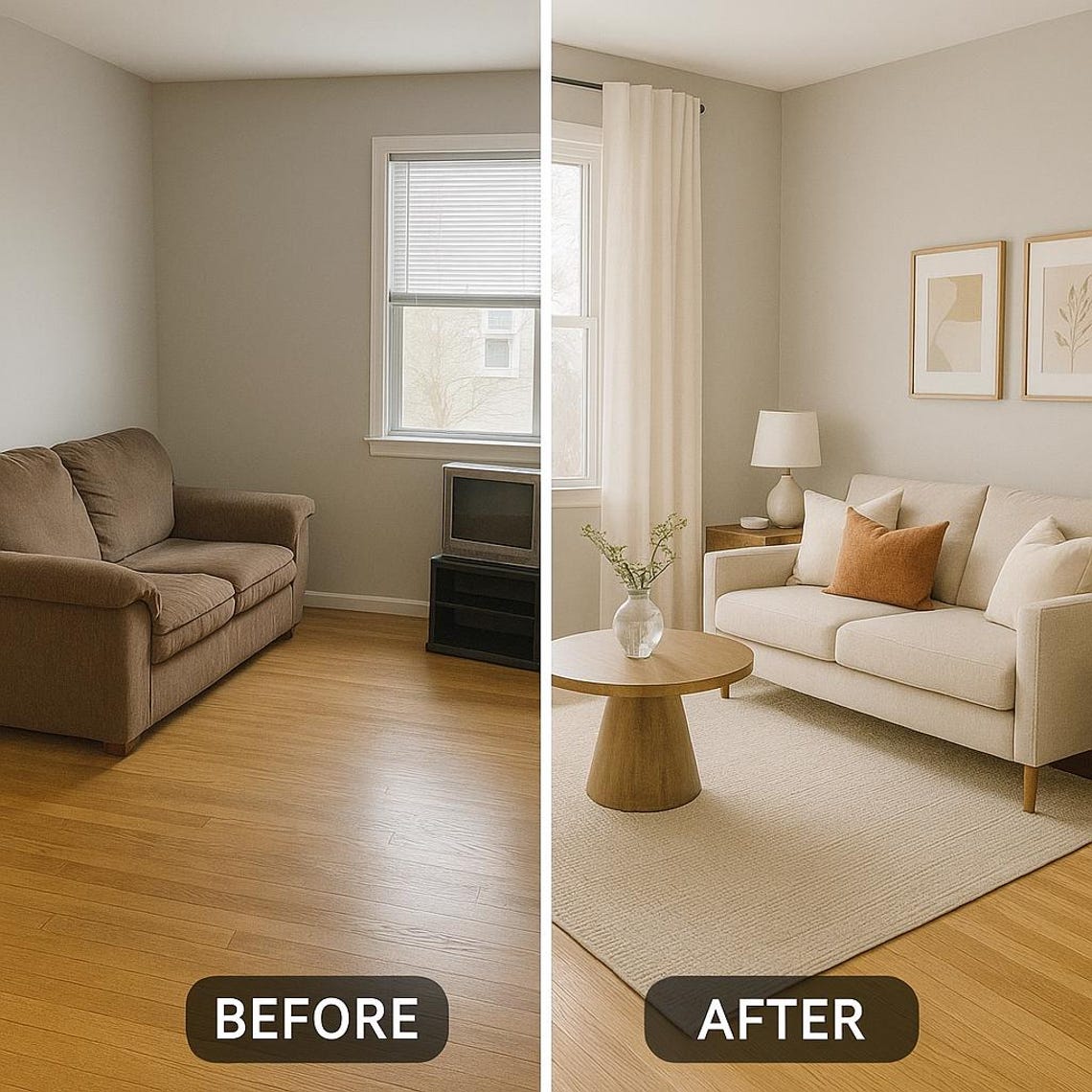 Custom Room Makeover From Your Photo – Personalized Interior Redesign ...