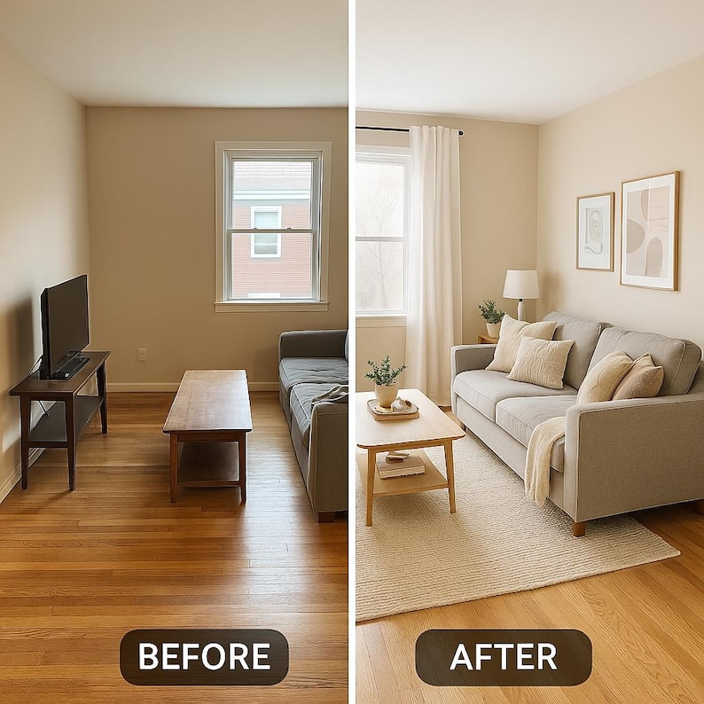 Custom Room Makeover From Your Photo – Personalized Interior Redesign ...