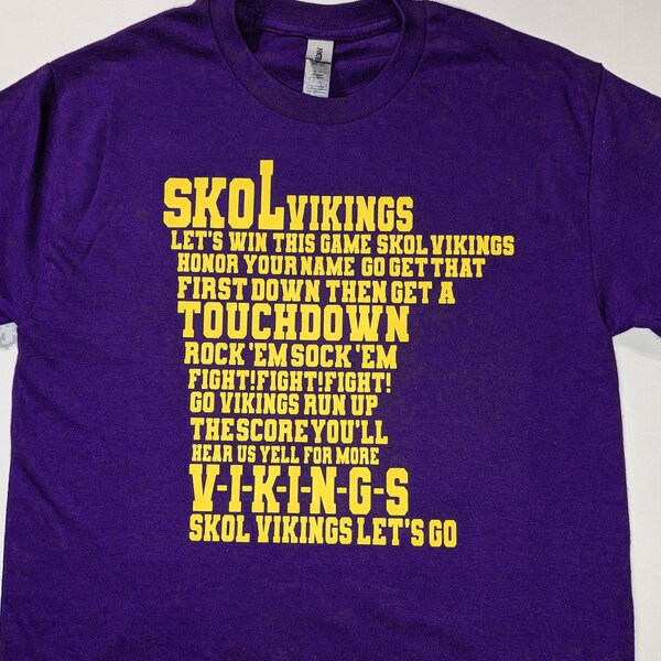 Skol Vikings - Etsy