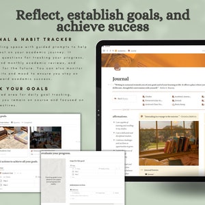 Notion Template Student, Assignment Tracker Notion, Course Tracker ...