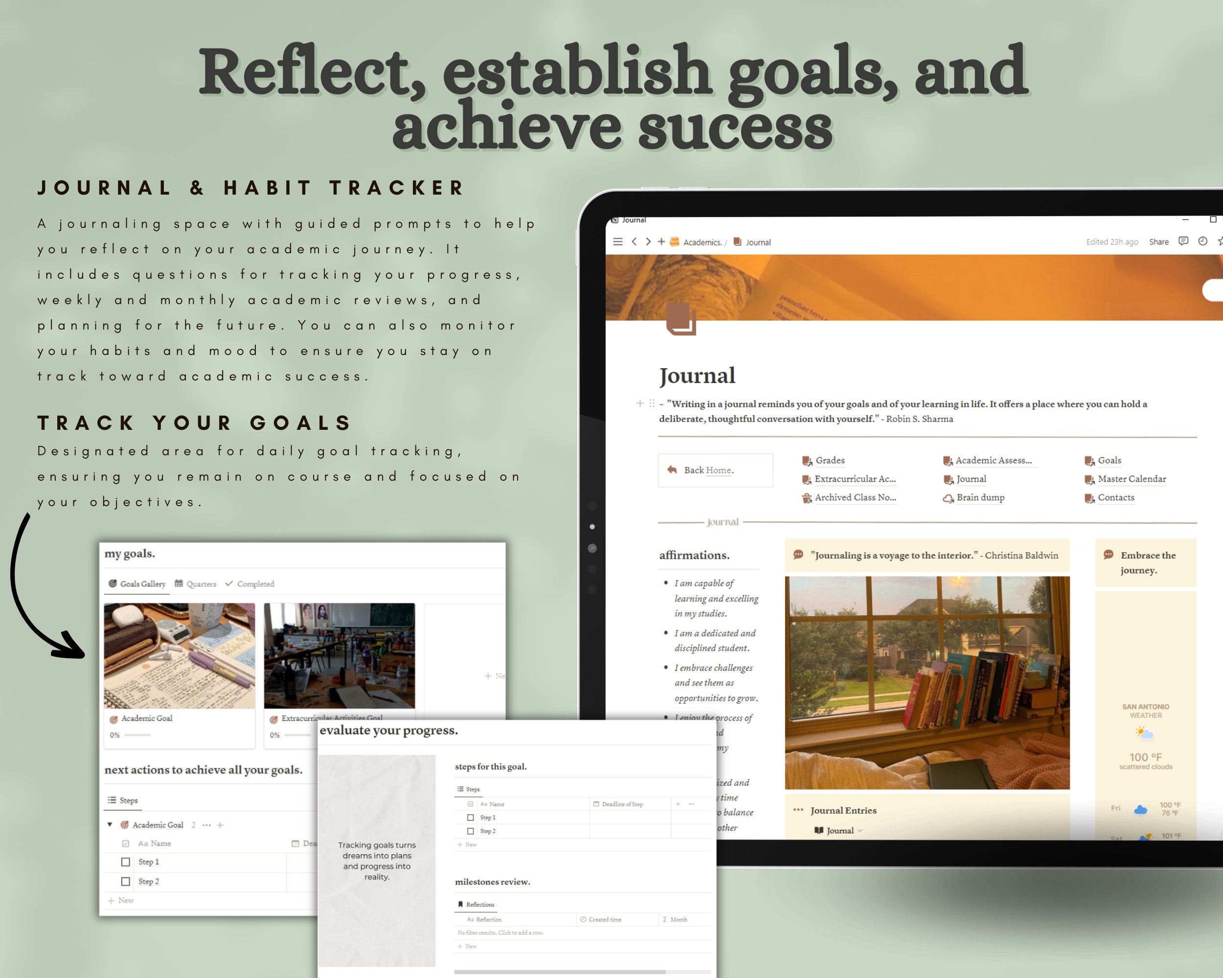 Notion Template Student, Assignment Tracker Notion, Course Tracker ...