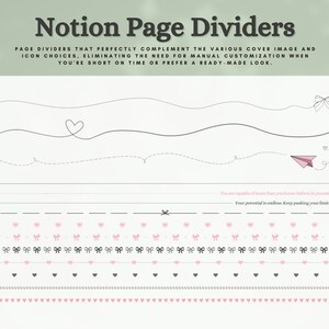 Notion Customization, Cute Aesthetic Bundle, That Girl Planner, Pink ...