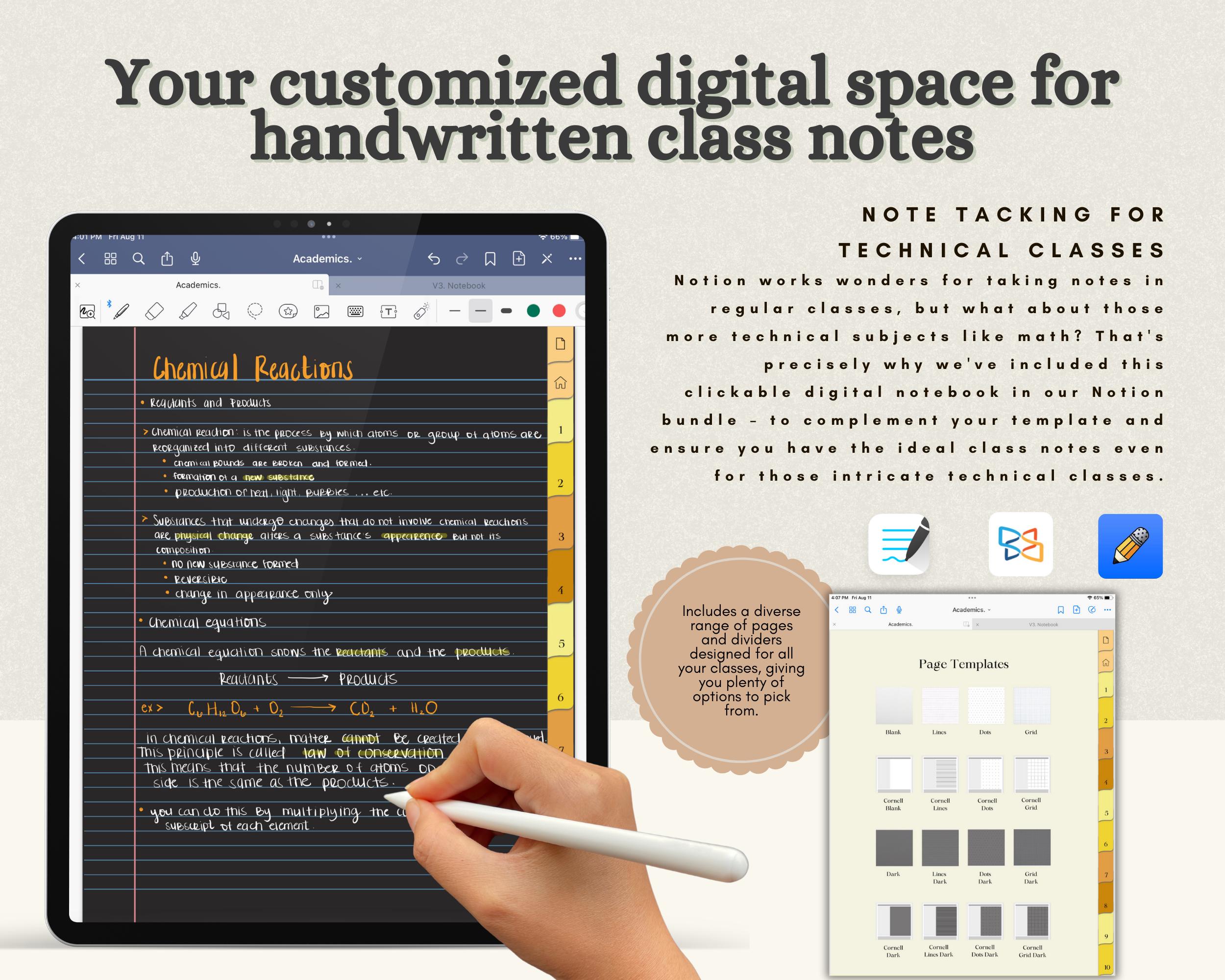 Notion Template Student, Assignment Tracker Notion, Course Tracker ...