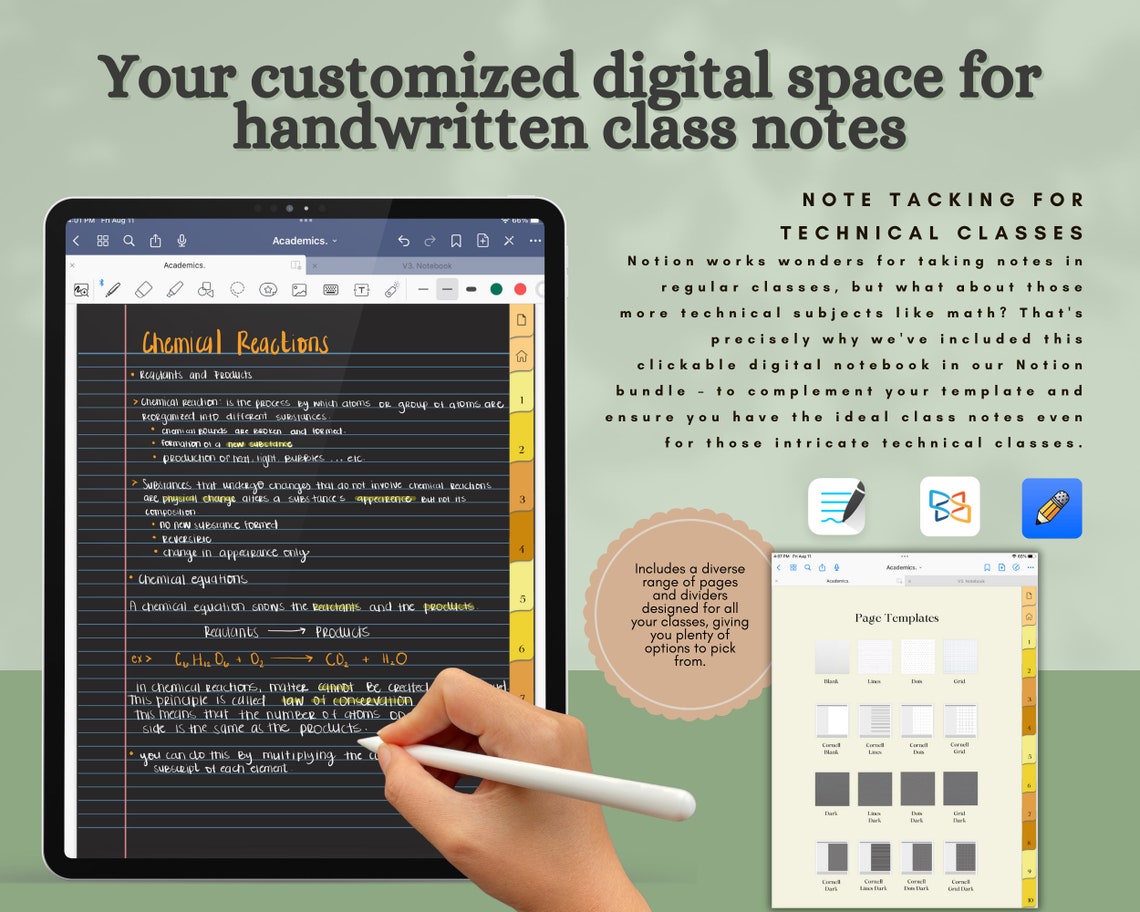 Notion Template Student, Assignment Tracker Notion, Course Tracker ...