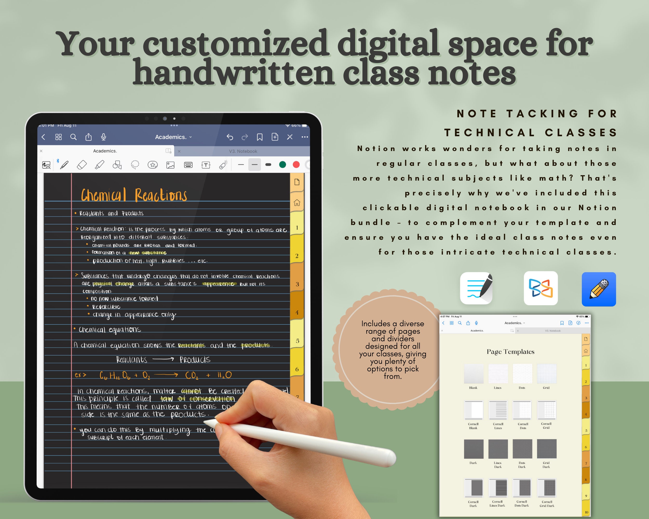 Notion Template Student, Assignment Tracker Notion, Course Tracker ...