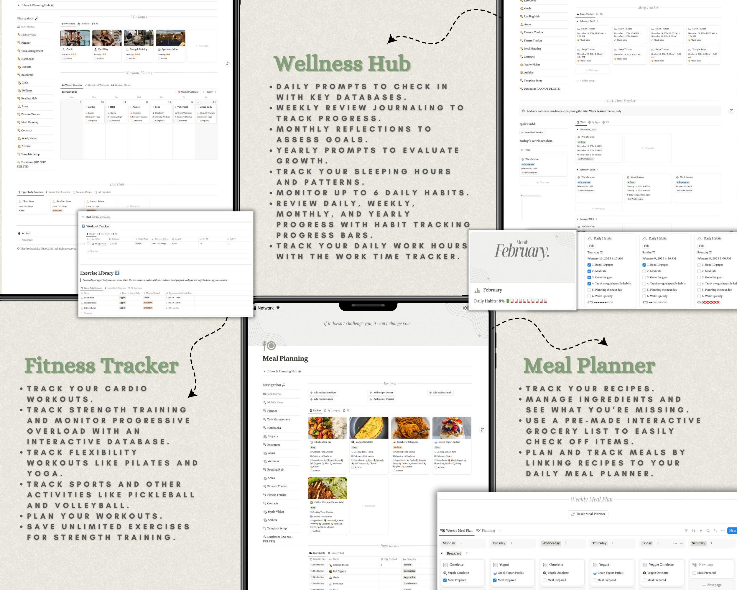 The Ultimate Notion Second Brain + GTD & PARA Systems 🤍 — The ...