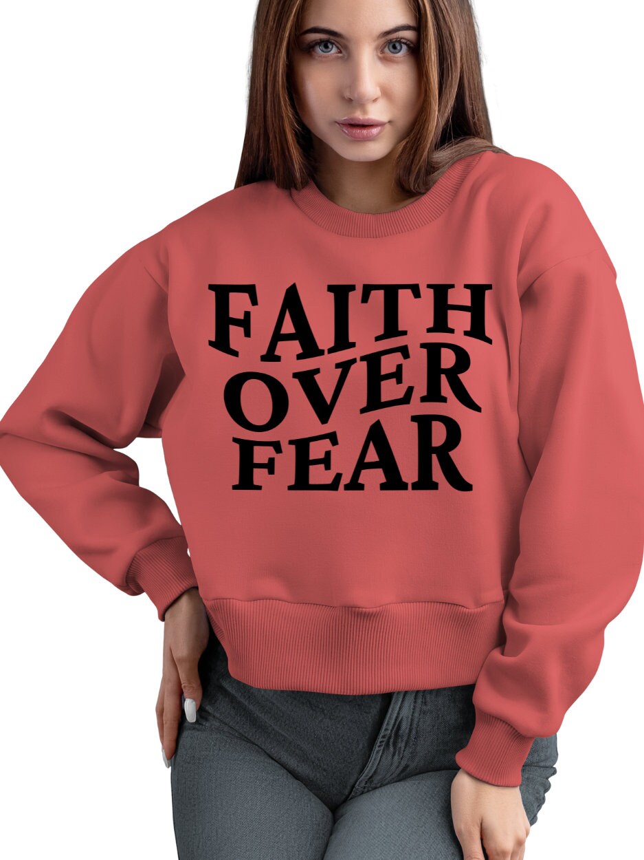 Faith Over Fear PNG JPG SVG - Etsy