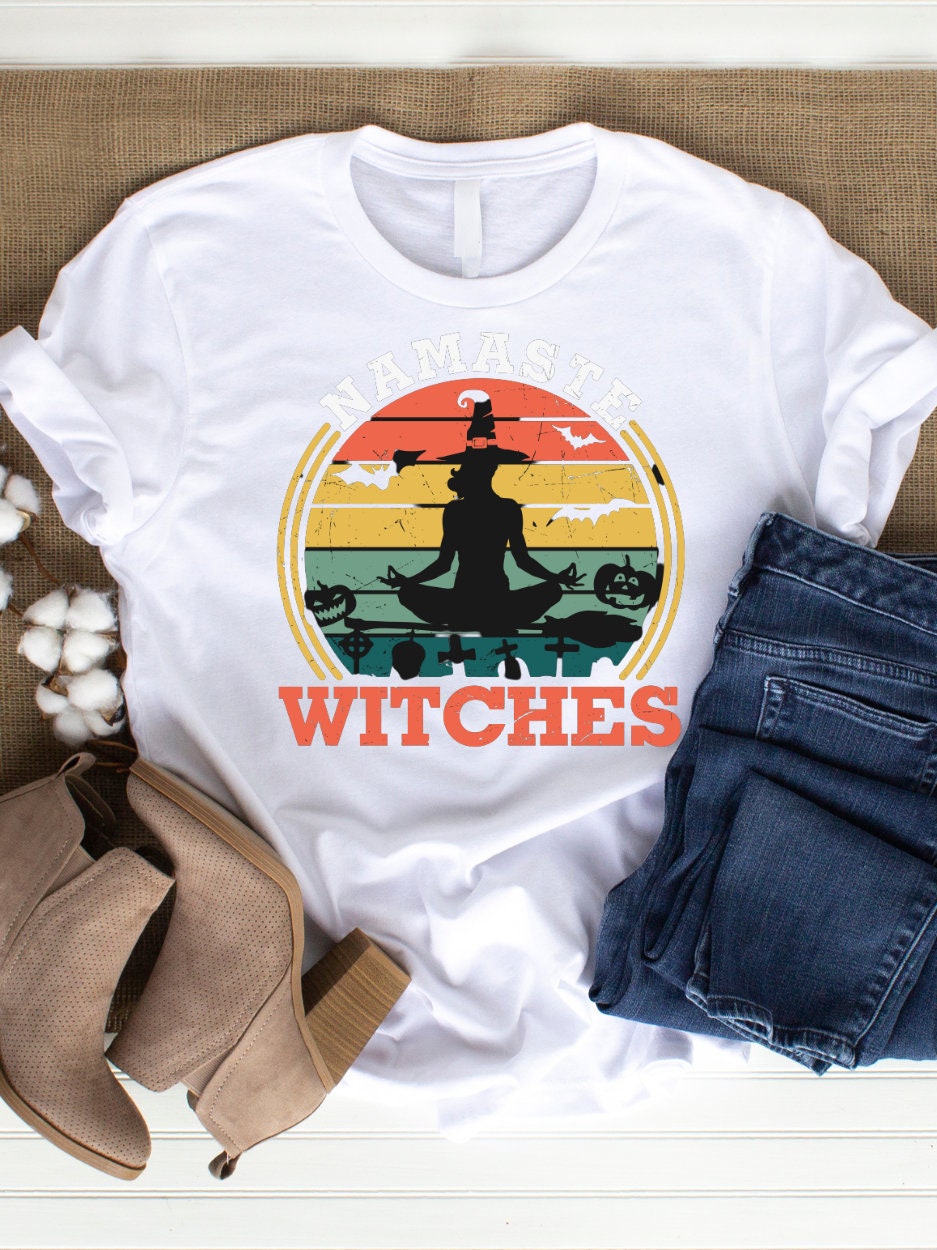 Namaste Witches Fall PNG JPG SVG - Etsy