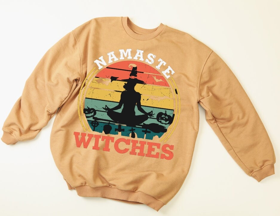 Namaste Witches Fall PNG JPG SVG - Etsy
