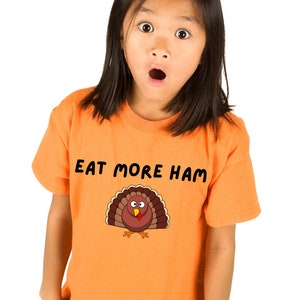 Eat More Ham Turkey PNG JPG SVG - Etsy