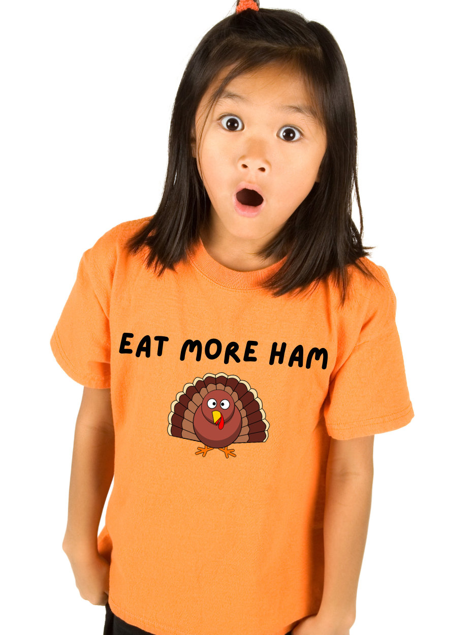 Eat More Ham Turkey PNG JPG SVG - Etsy