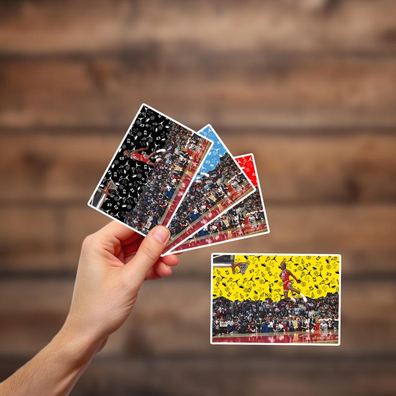 Michael Jordan Stickers - Etsy
