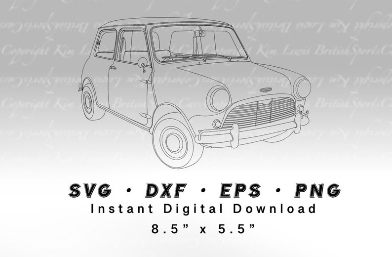 Mini Cooper SVG File - Etsy