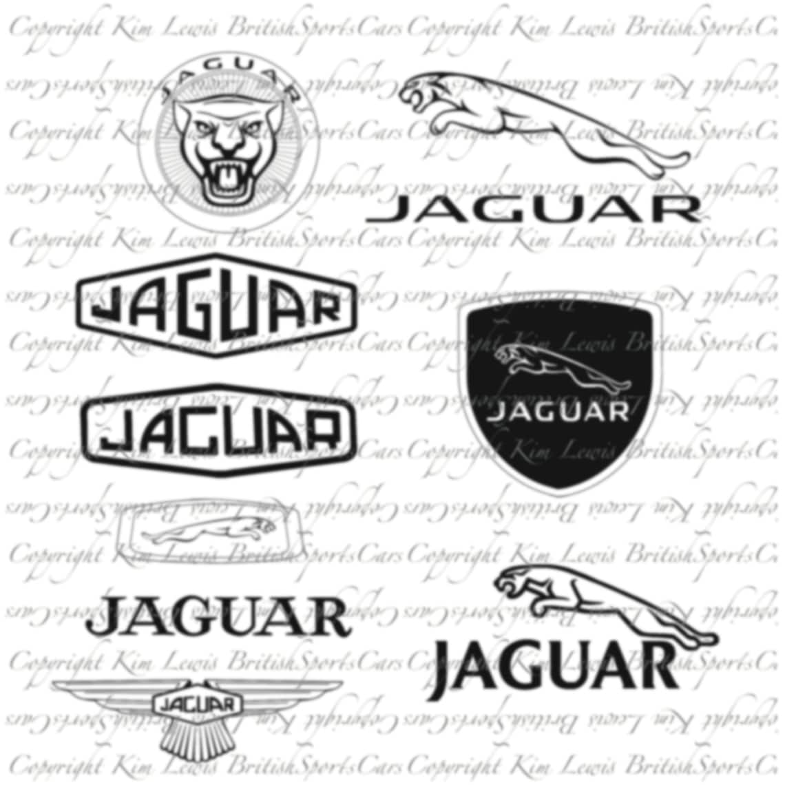 Jaguar Logo SVG Cutting File Bundle - Etsy Australia