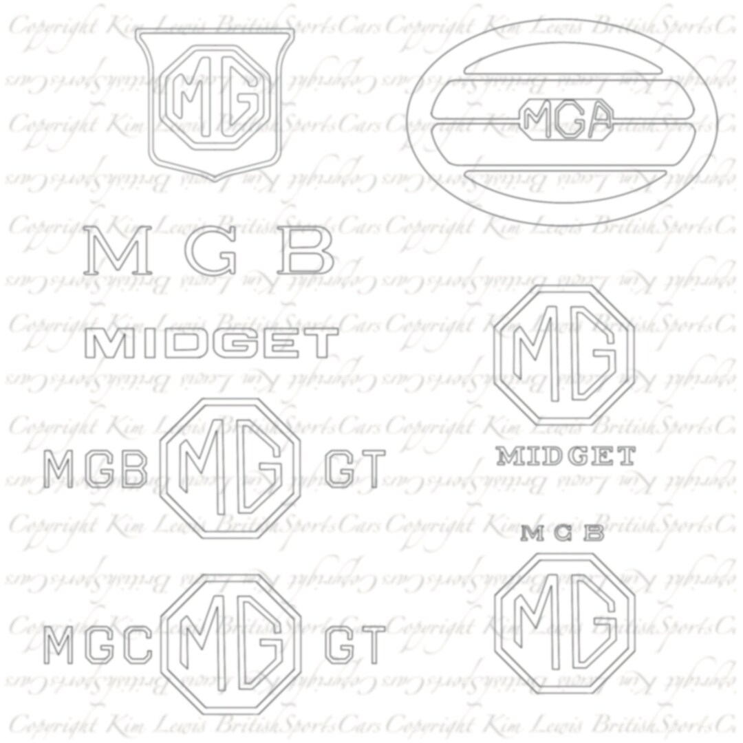 MG Badge SVG Cutting File Bundle - Etsy