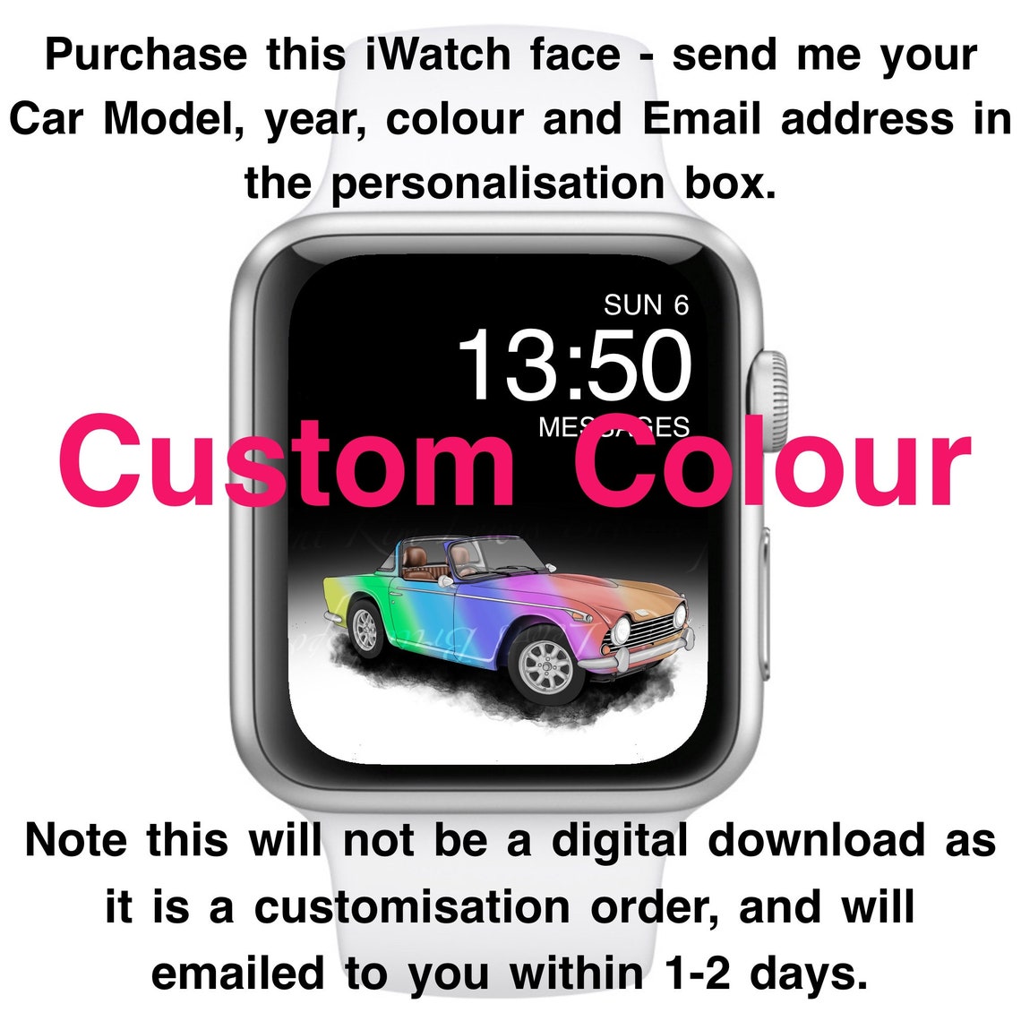 Iwatch Face Custom - Etsy