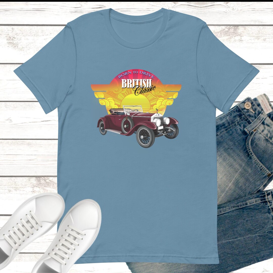 Rolls Royce - Silver Ghost ‘born to Drive’ T-shirts - Unisex - Etsy