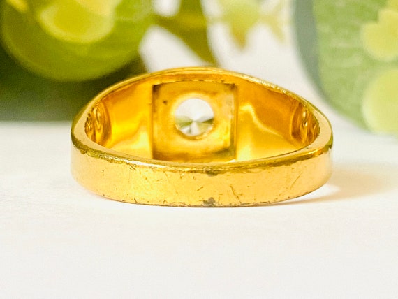 Vintage 1981 Signed Avon Brilliantelle 18 KT HGE Gold… - Gem