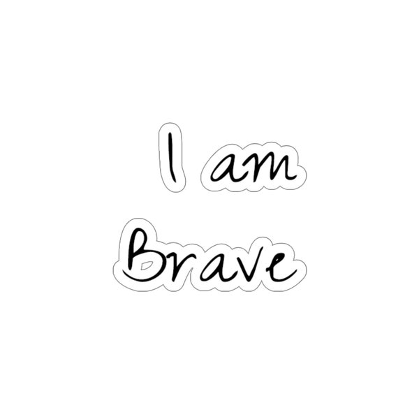 I Am Brave - Etsy