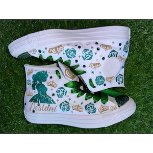 Enchanted Forest Customized Quincesera Converse - Etsy