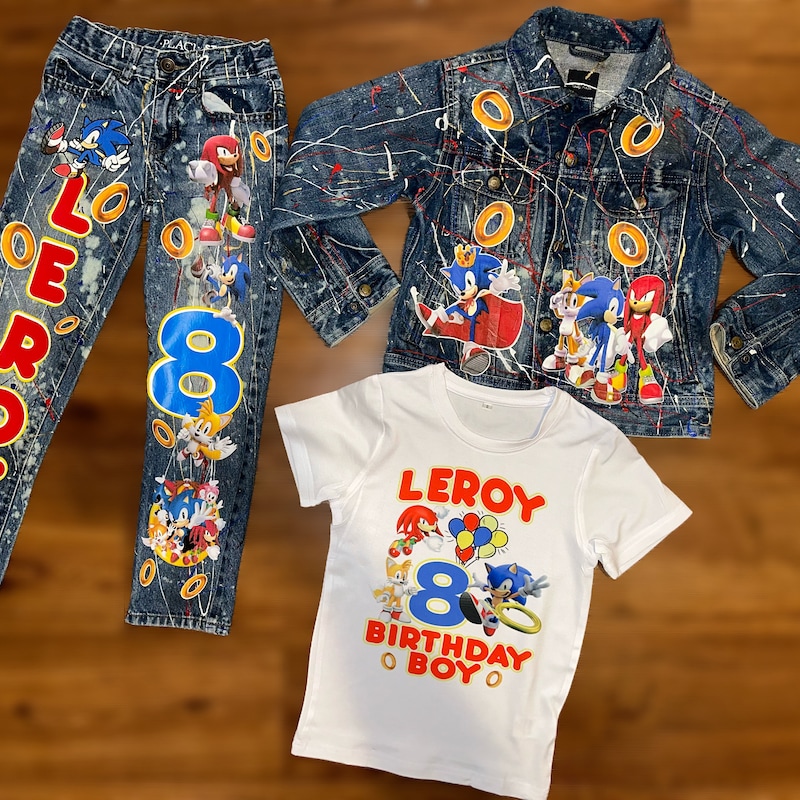 Sonic Custom Outfit - Etsy Australia