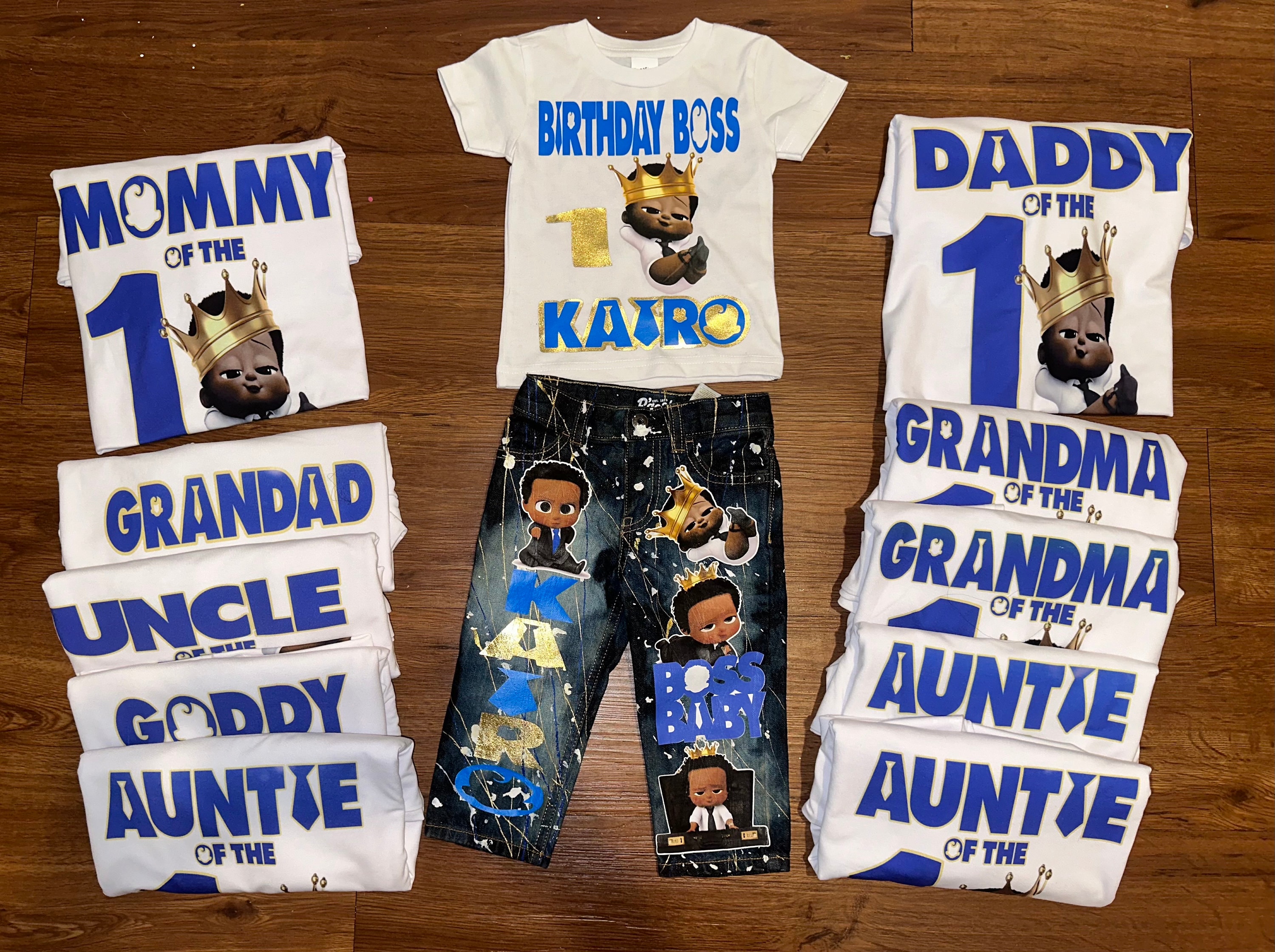 Customized Baby Boy Boss Outfit - Etsy