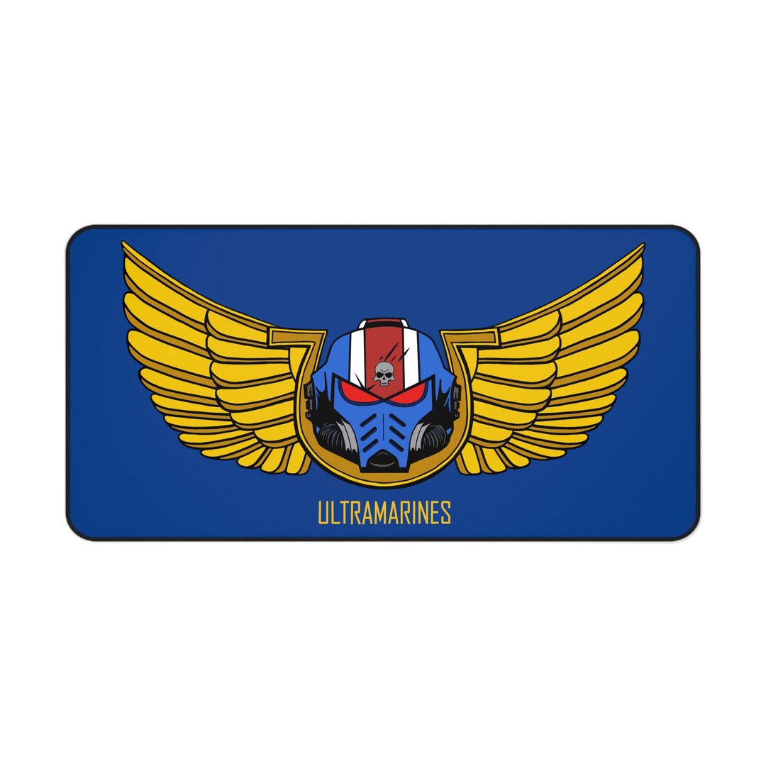 Lieutenant Titus ultramarines Warhammer Mouse Pad Blue - Etsy