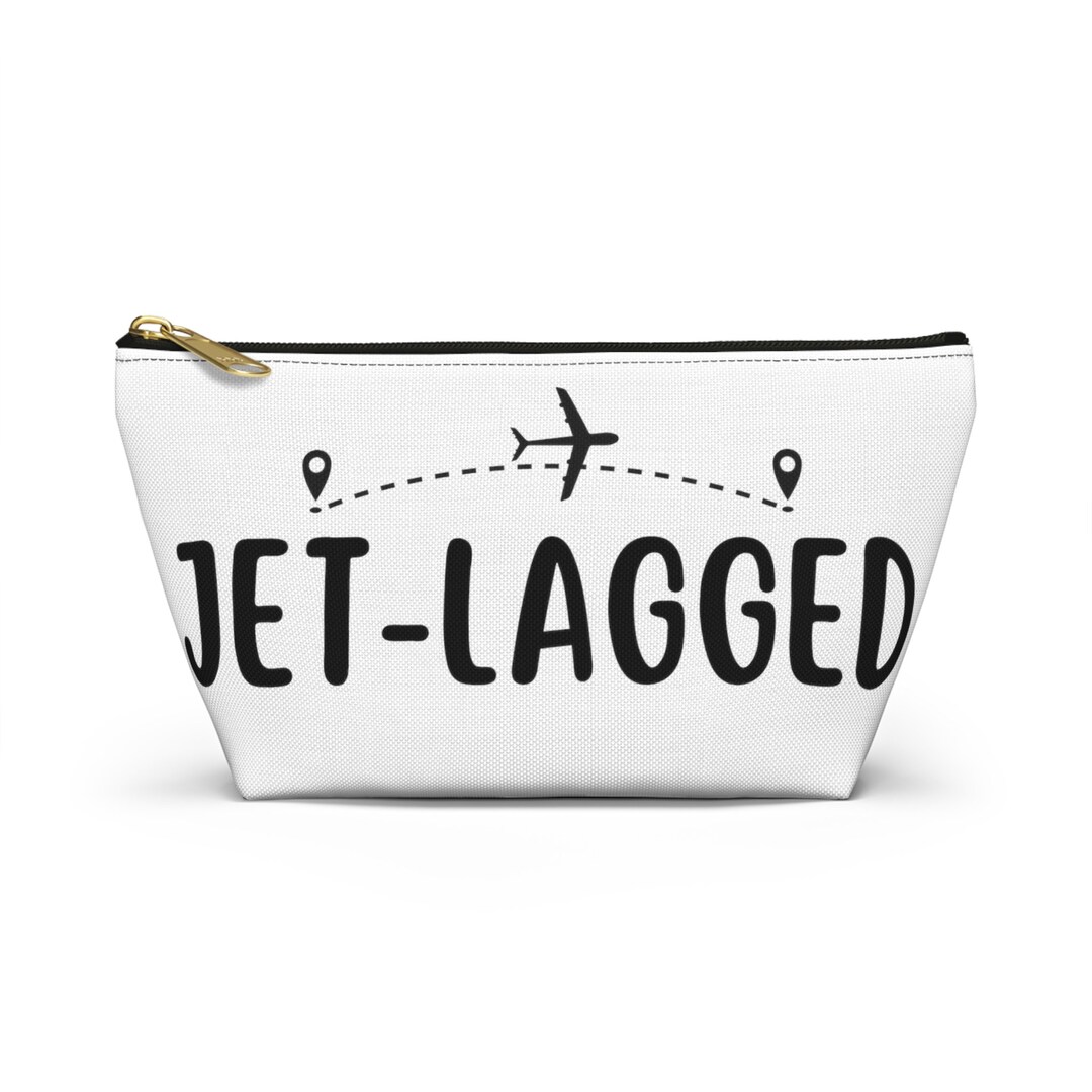 Jet-lagged Accessory Pouch, Travel Essential, Travel Pouch, Travel Bag ...