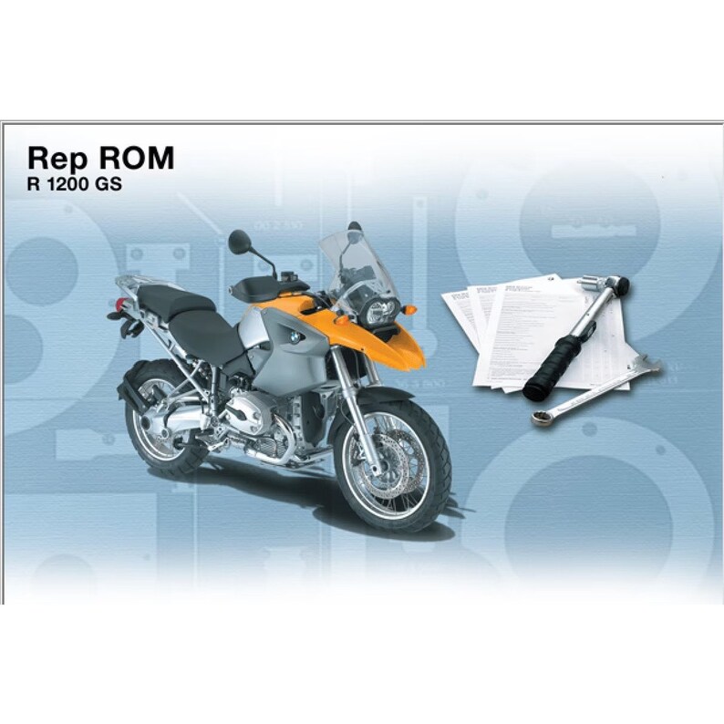 2004 BMW Rep-rom R 1200 GS 1st Edition 03/2004 Service Manual - Etsy ...