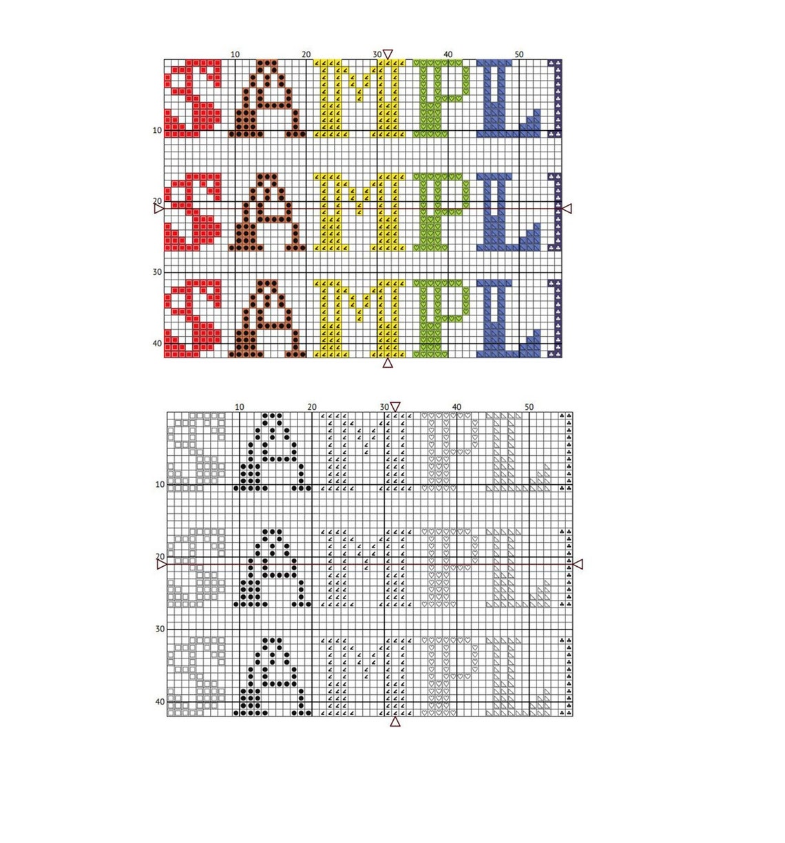 Princess Peach Timeline Cross Stitch Pattern - Retro Style PDF Instant ...