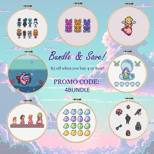 Princess Peach Cross Stitch Pattern PDF Download - Etsy