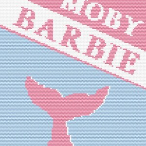 Moby Barbie Cross Stitch Pattern PDF Instant Download - Etsy