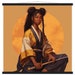 Kianga african Women in Samurai Attire Wall Art Unique Home Decor - Etsy