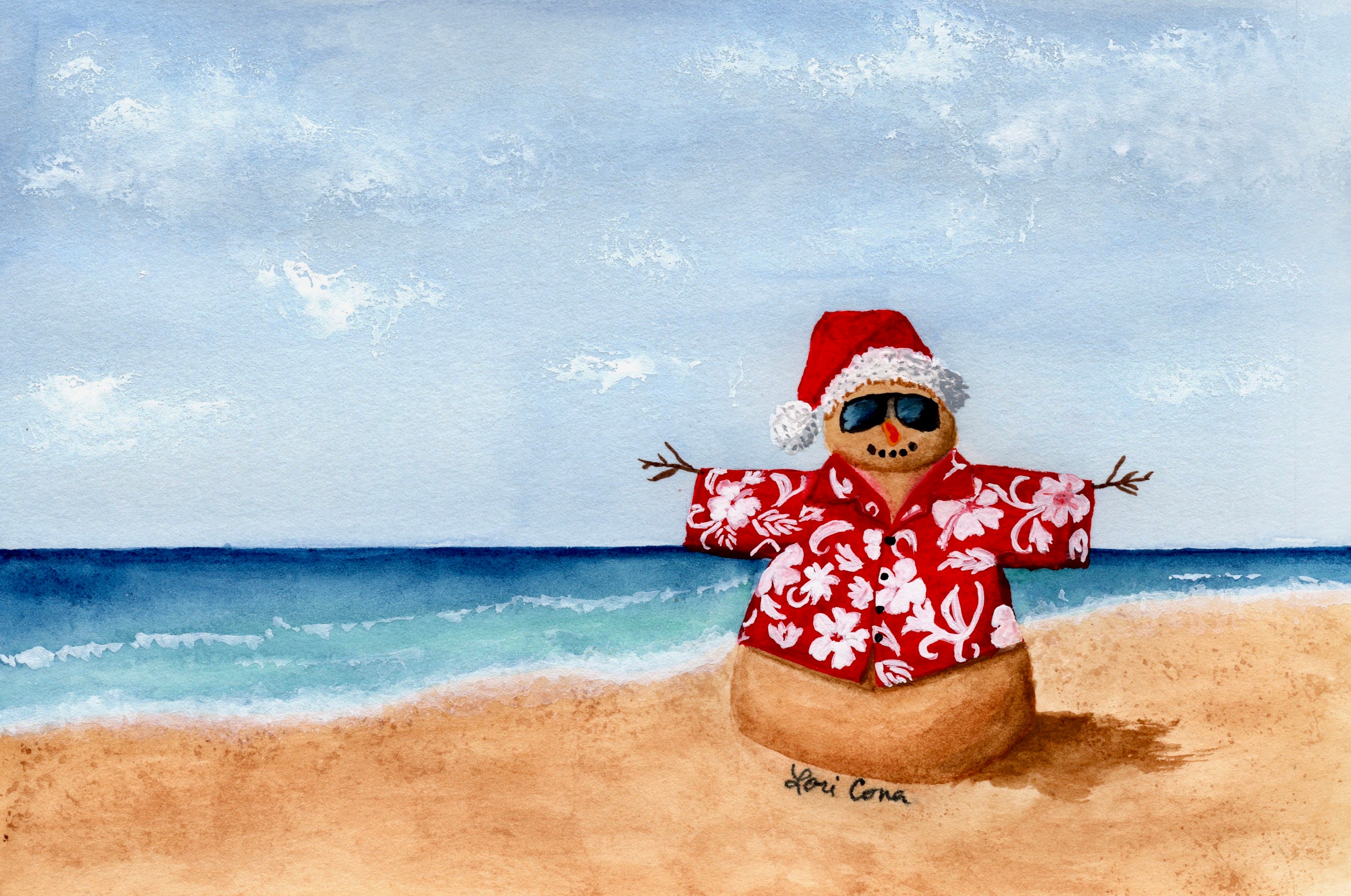 Christmas Sandman Christmas Cards - Etsy