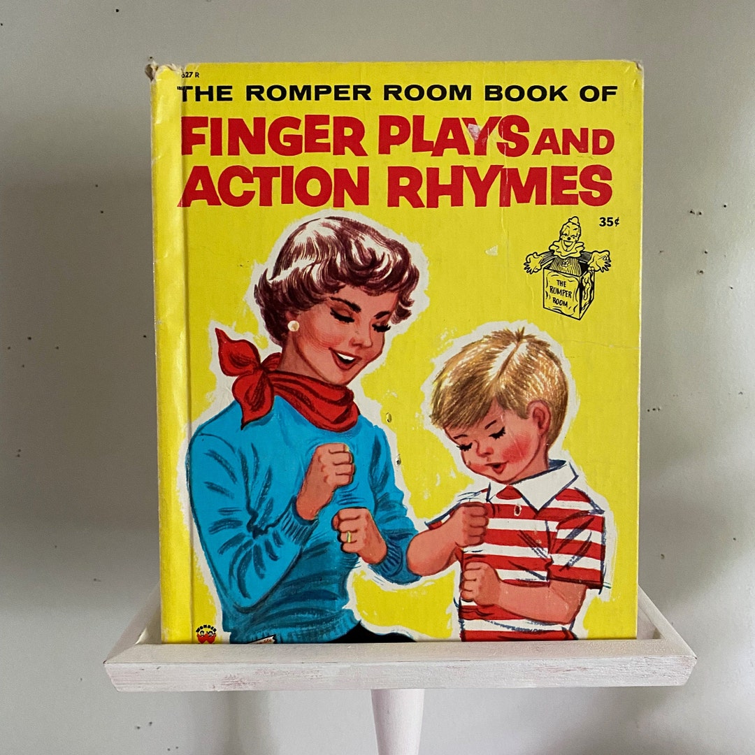 Romper Room Finger Plays and Action Rhymes Wonder Book 1955 Collectible ...