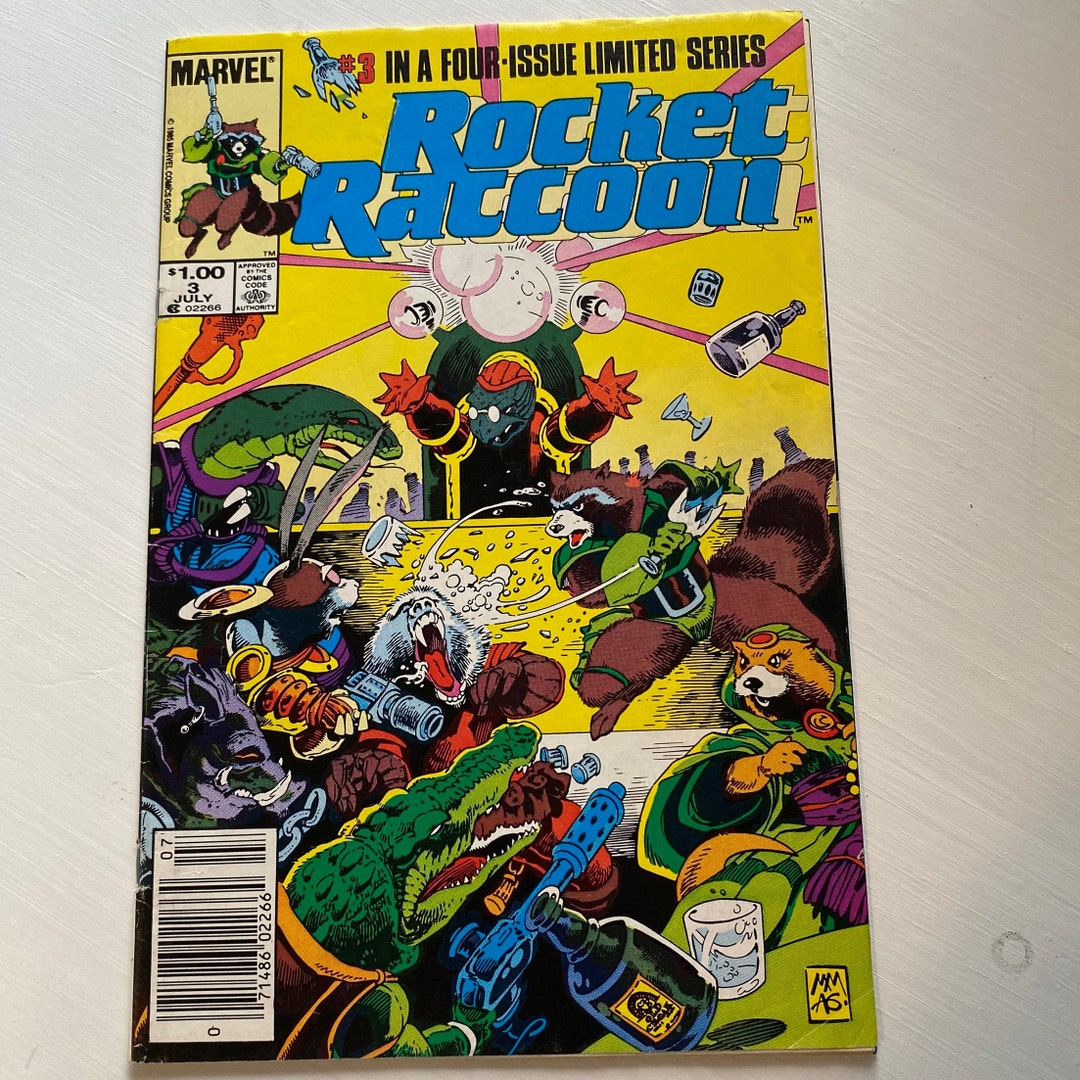 Rocket Raccoon Comic Book July 1985 Limited Series Marvel Comics - Etsy