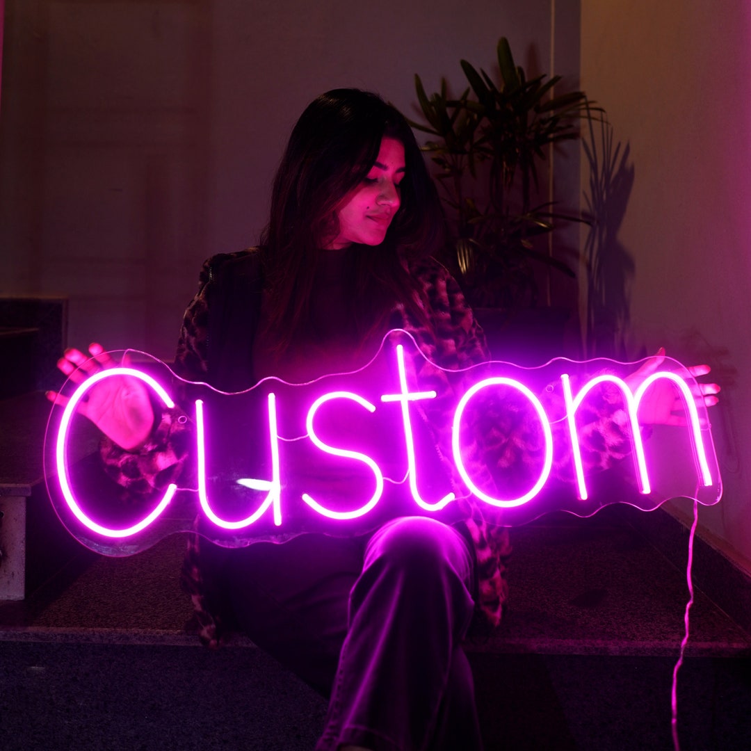 Customized Neon Sign Aesthetic Neon Sign Custom Led Neon Sign Custom ...