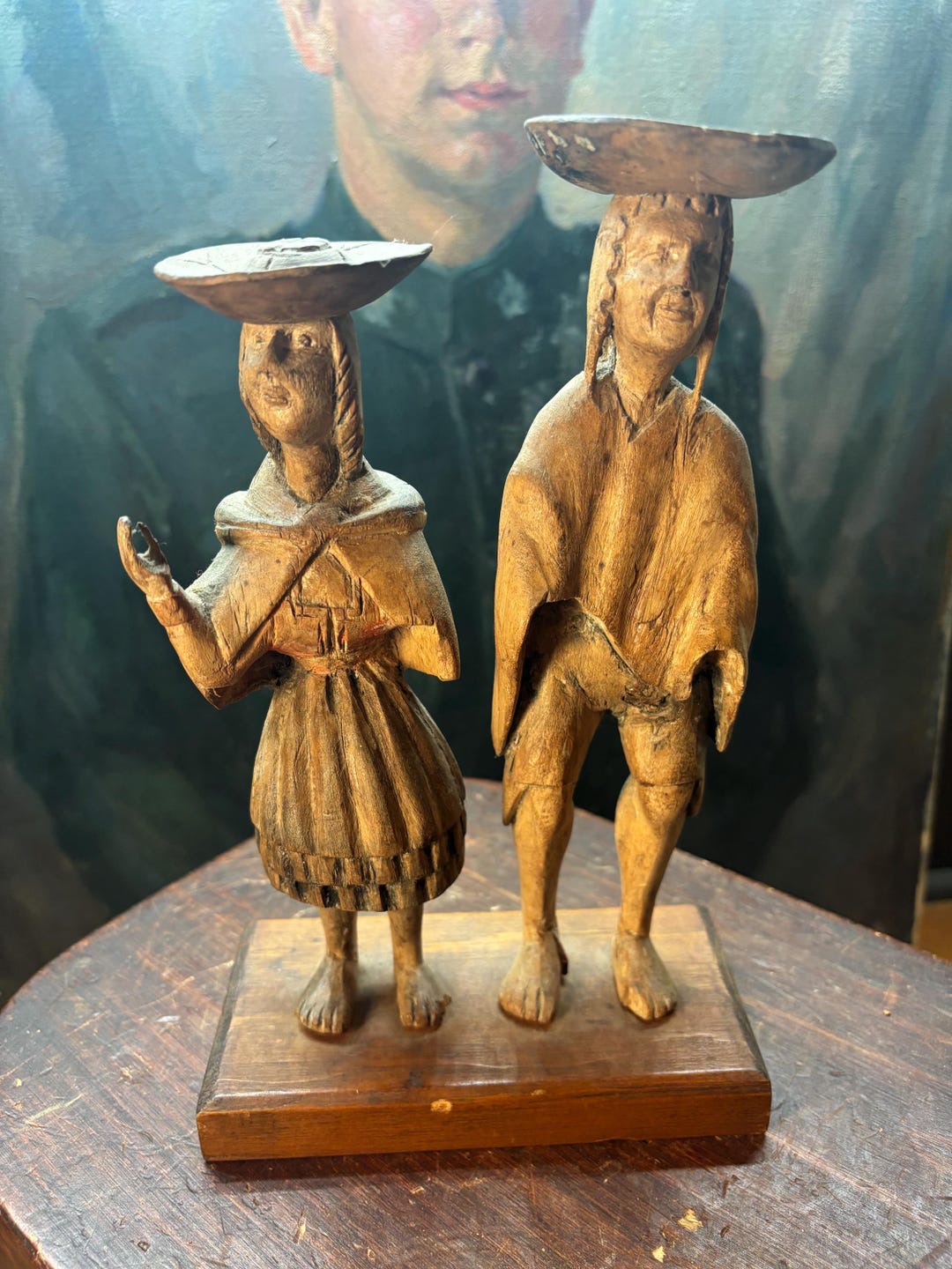 18th Century Wooden Carvings From Peru - Etsy