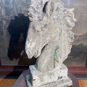 Spirit Horse Cast Stone Bust - Etsy