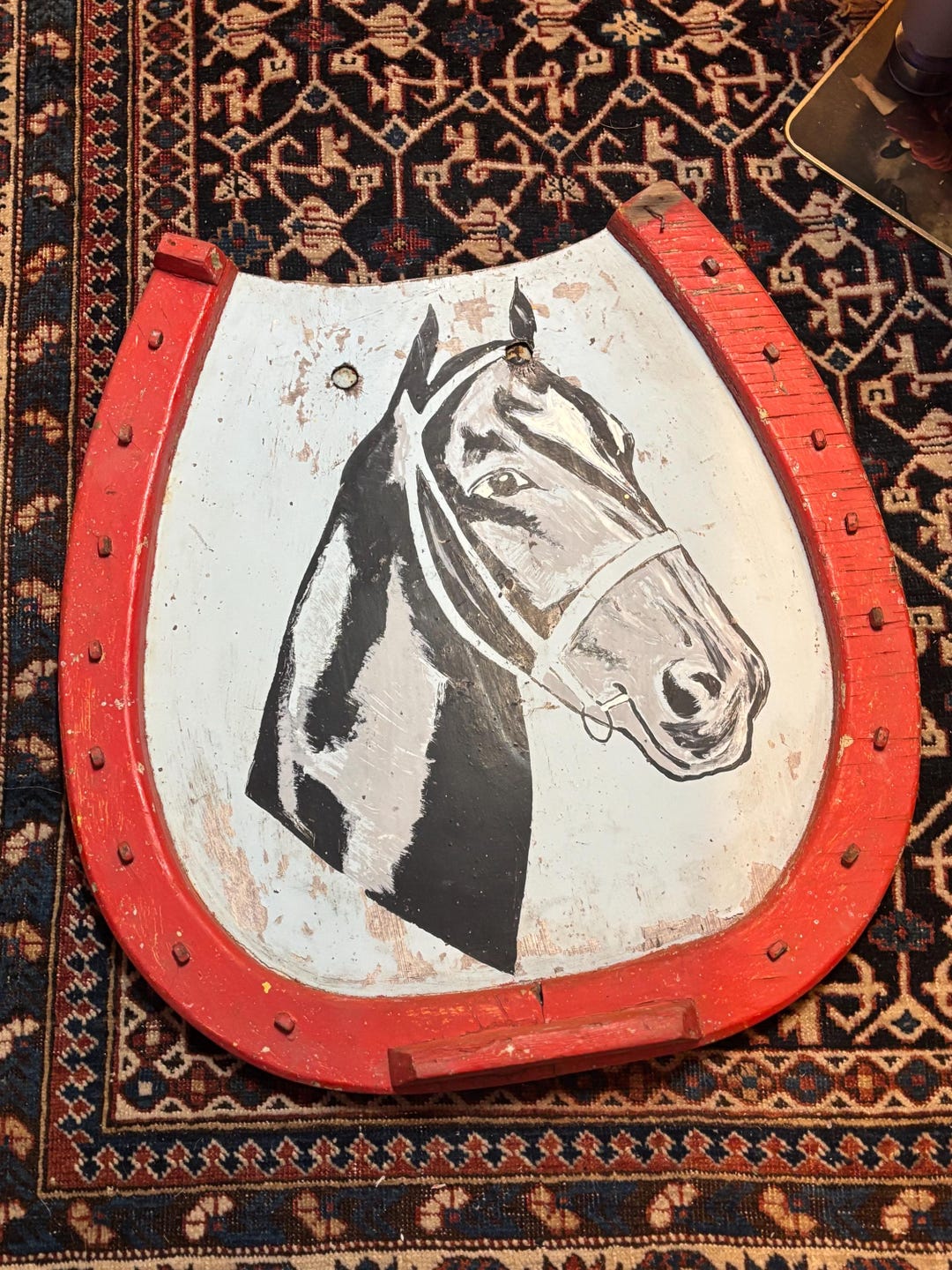 1950s Hand Painted Amusement Park Wooden Pony Ride Sign - Etsy