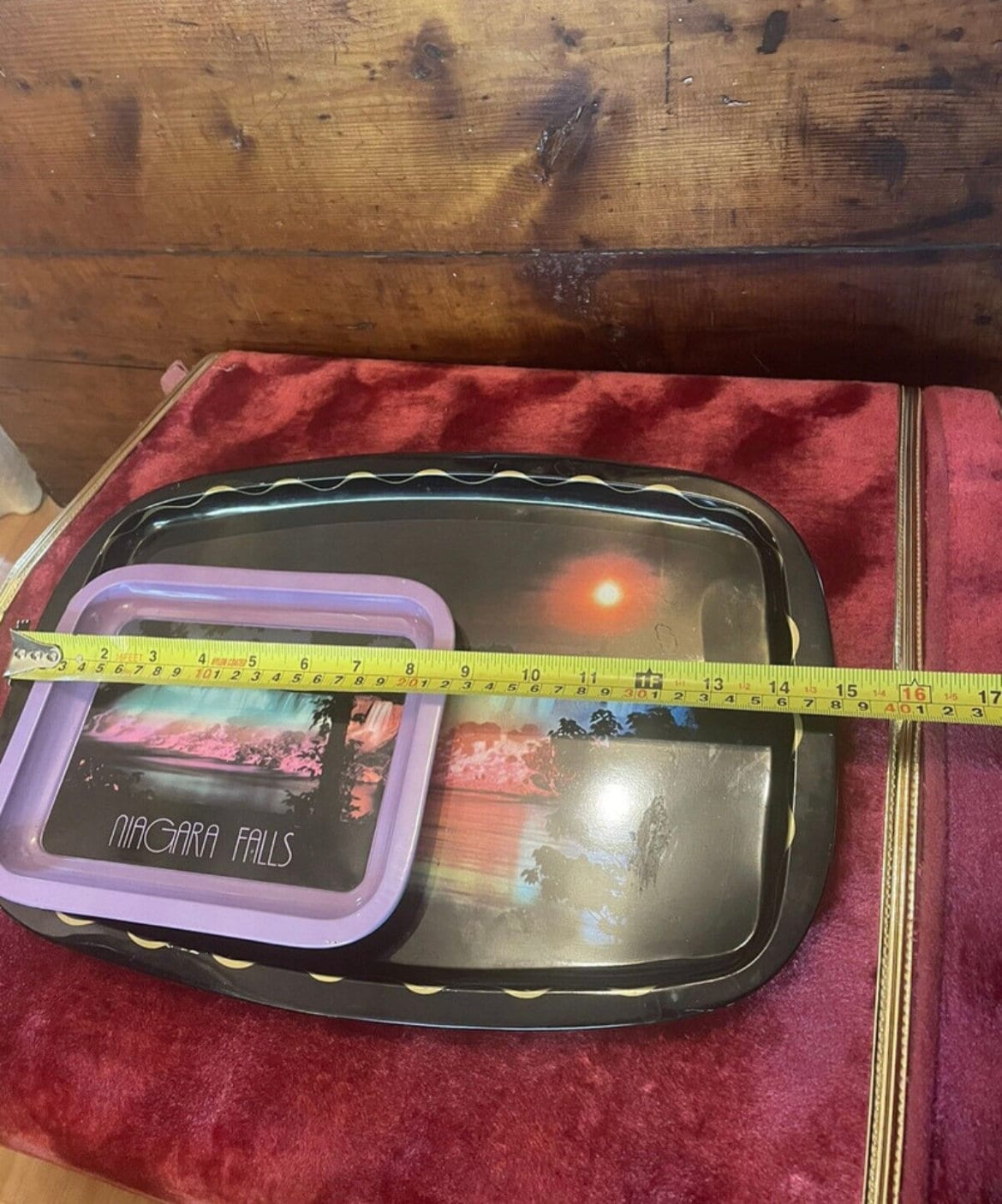 Vintage Tin Trays - Etsy