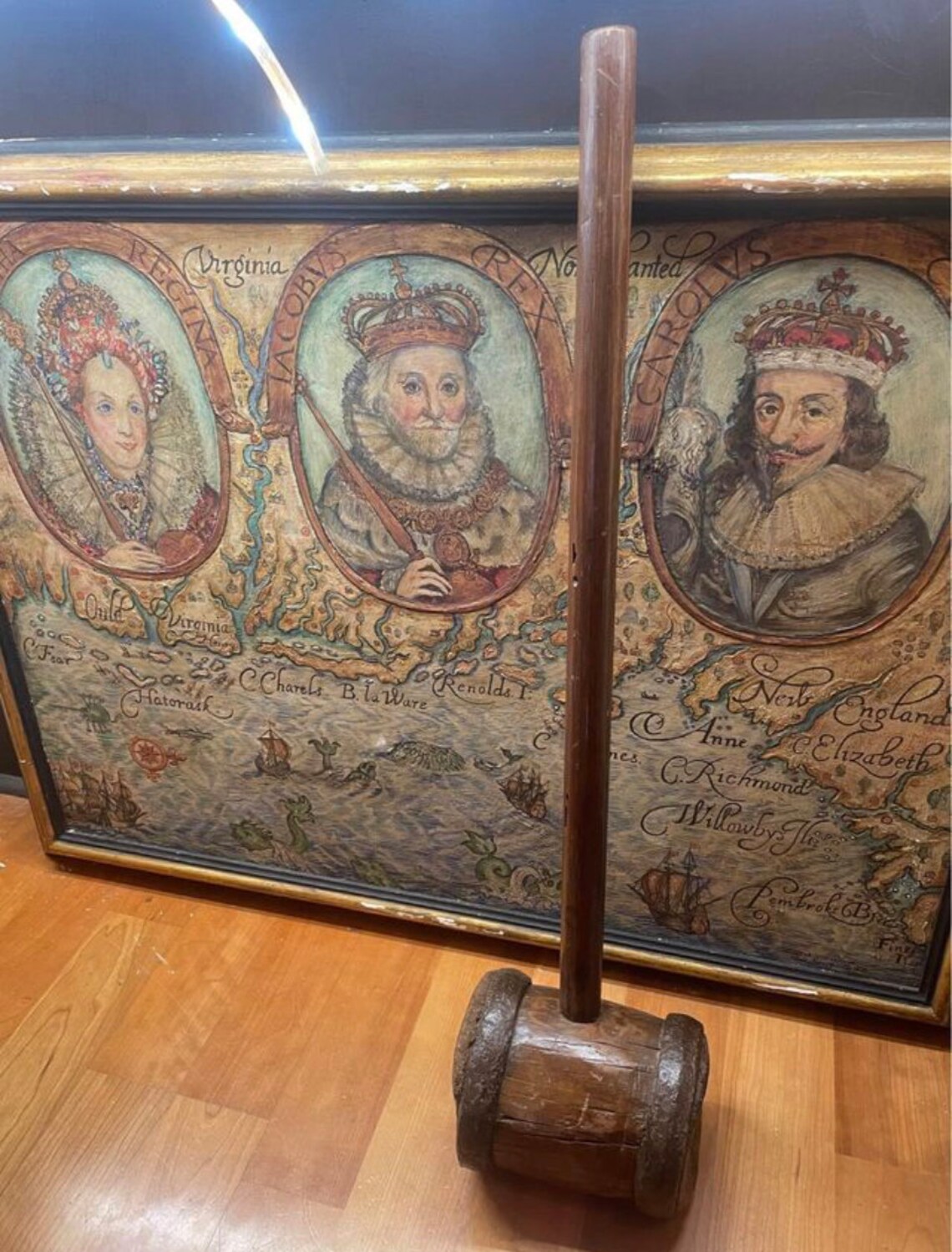 Antique Primitive Circus Strength Mallet - Etsy