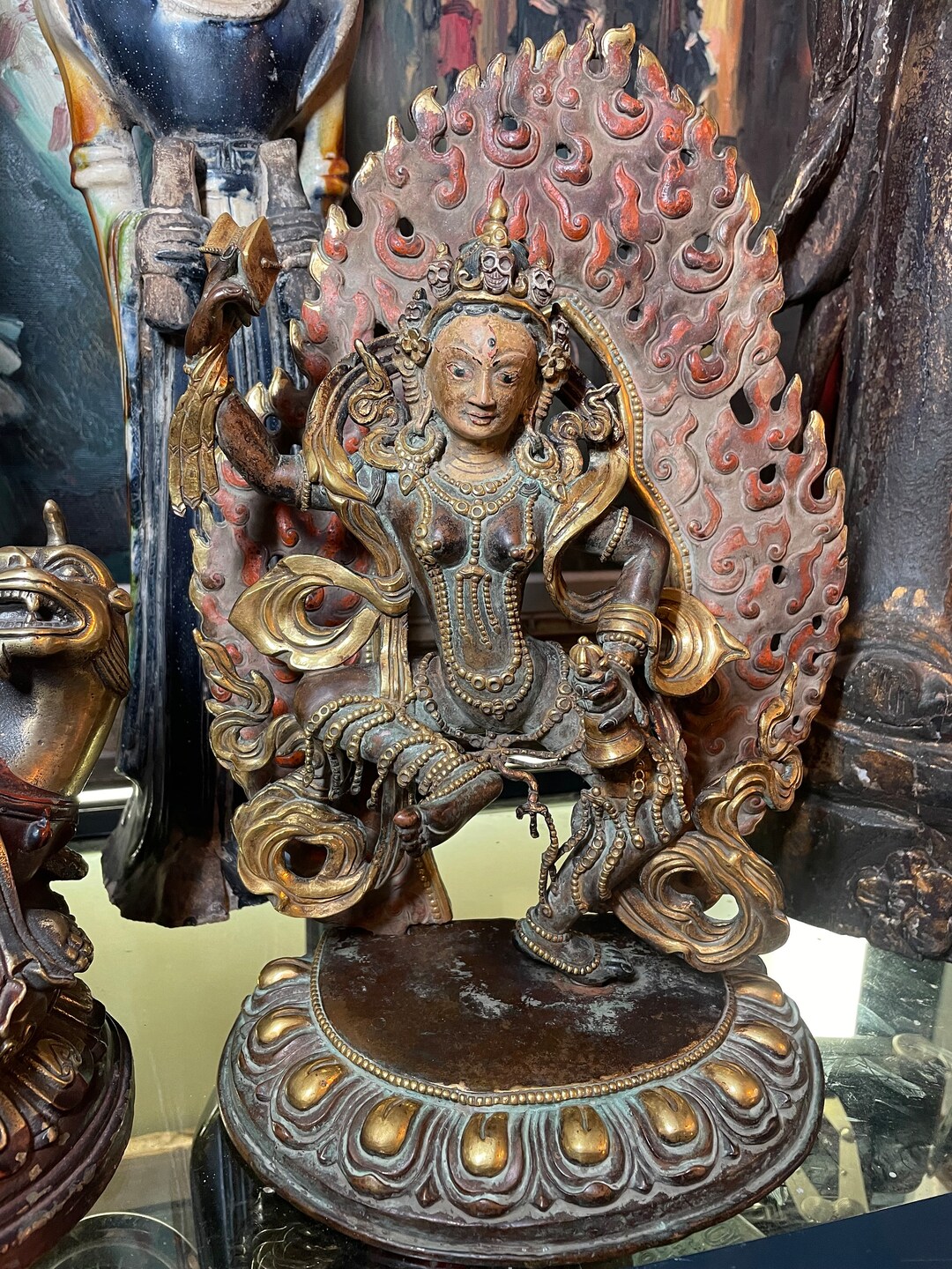 18th Century Bronze Tibetan Dancing Buddha - Etsy