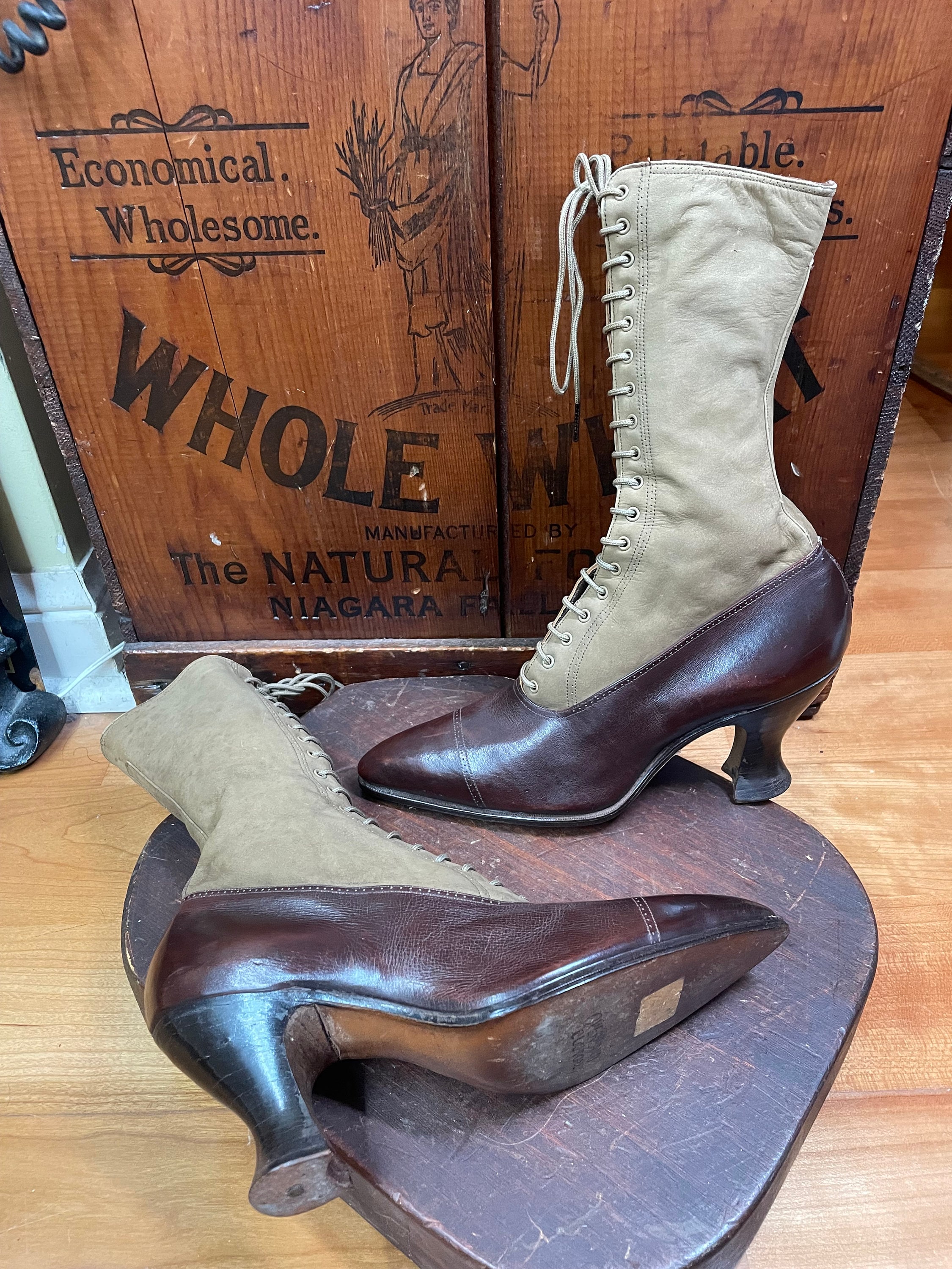 Victorian Womans Boots decor - Etsy