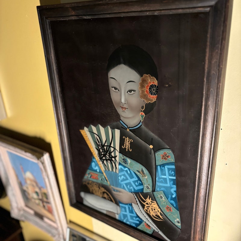 Reverse Painting - Etsy