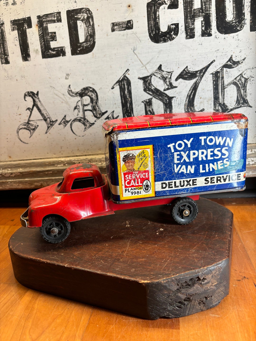Marx Toy Town Express Truck - Etsy