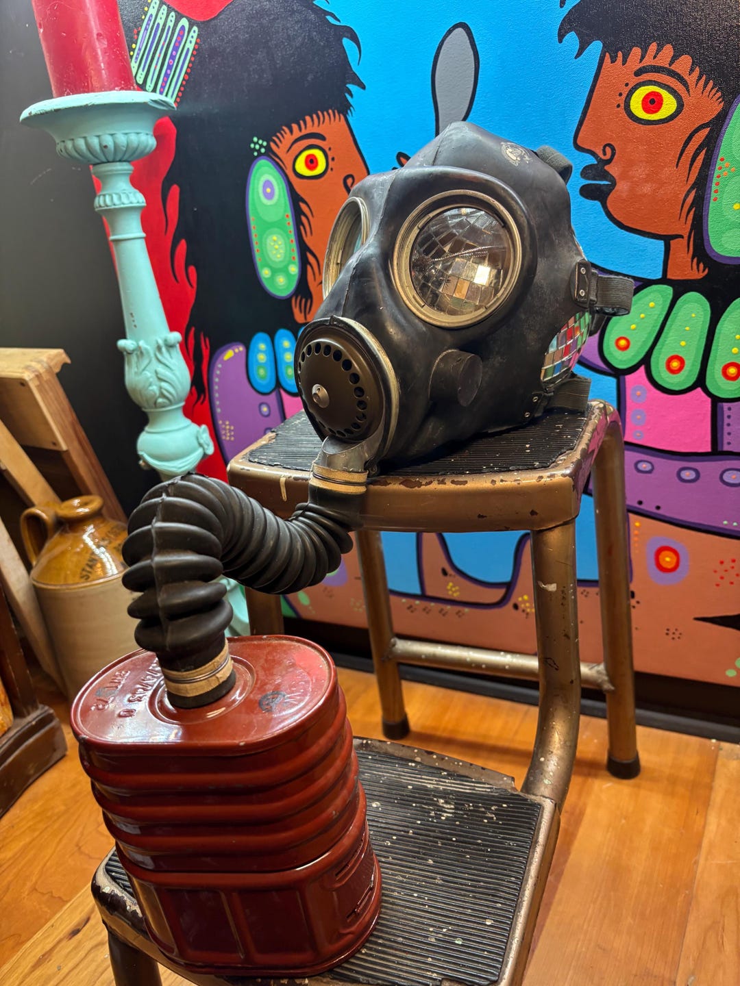 WW2 Canadian Gas Mask With Bag and Toque - Etsy