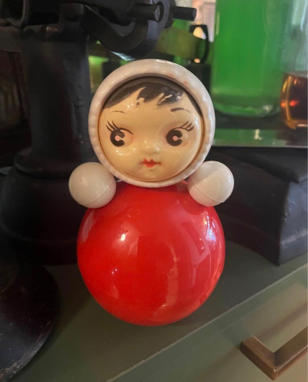 Roly Poly Russian Plastic Chime Doll - Etsy