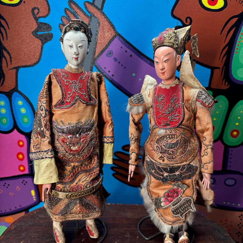 Antique Chinese Puppet Doll - Etsy