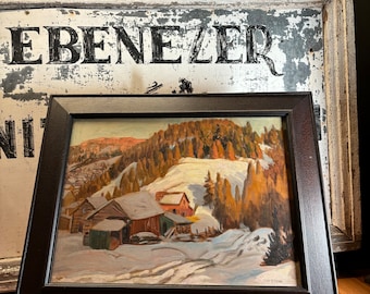 Estate Rare Canadian Group of Seven Style Well Listed Artist Tom Stone ...
